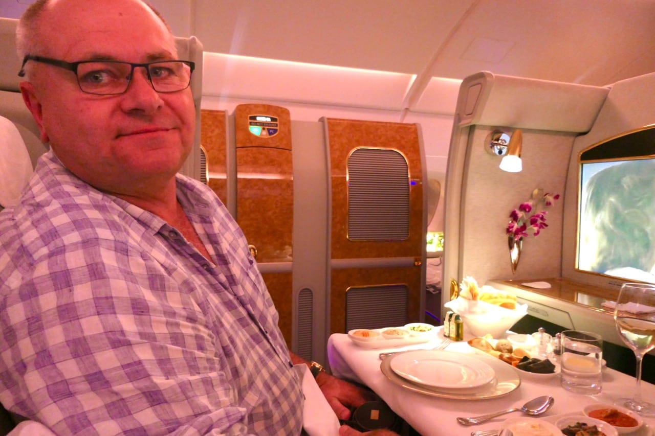 A First Class experience - Blog the Globe